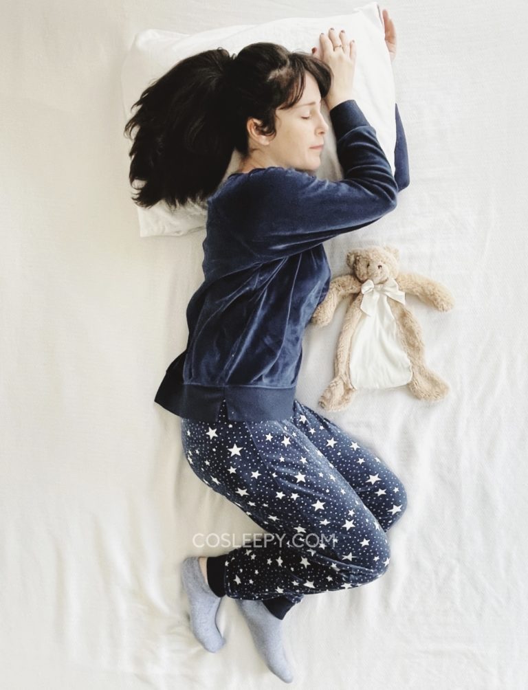 The Cuddle Curl: How to Best Position Your Arms - cosleepy.com