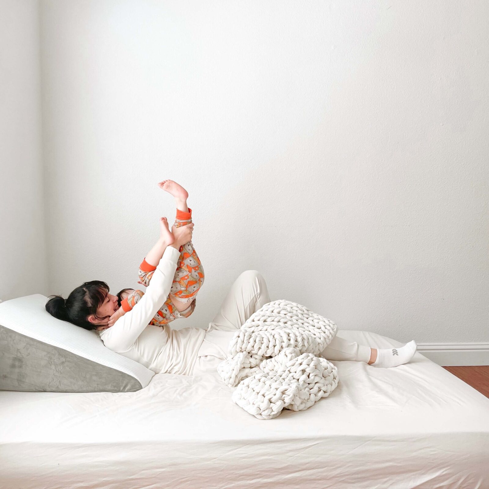 The Cuddle Curl: How to Best Position Your Arms - cosleepy.com